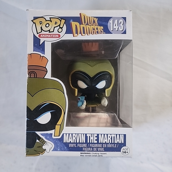 Funko | Accessories | Marvin The Martian Funko Pop Figure | Poshmark